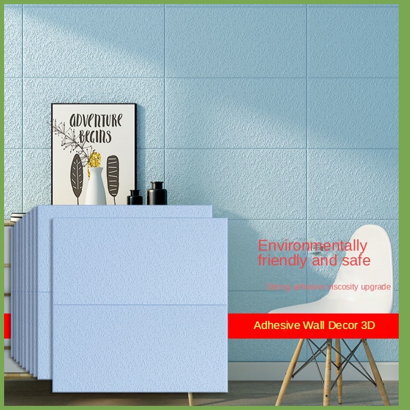 Wallpaper Adhesive Decor Design Wall paper Dinding BIG SIZE Wood Wall ...