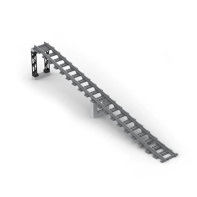 Technology building blocks City train urban railways train tracks ...
