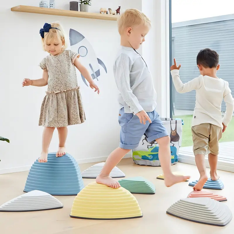 Balance Training Cross River Stepping Stone Training Balance Stone ...