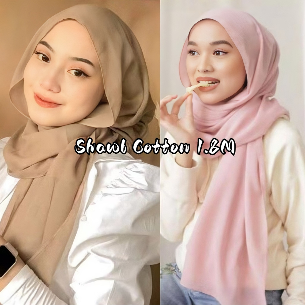 Bawal Tudung Cotton | Bawal Plain Tudung Bawal | Cotton Shawl | Bawal ...