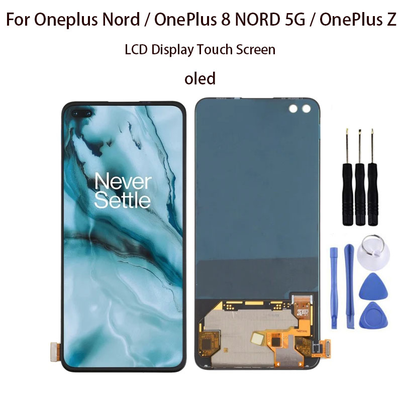 For Oneplus Nord / OnePlus 8 NORD 5G / OnePlus Z LCD Display Touch Screen Digitizer Assembly ...