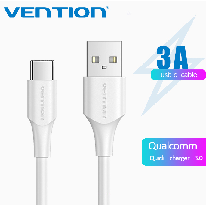 Vention Type C Cable 3A USB C Cable for Samsung S21 Xiaomi Type C ...