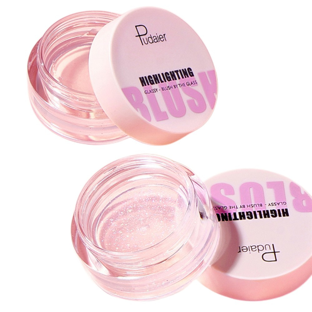 Face Blushes Color Changing Blush Clear Glitter Cream Liquid Blush for ...