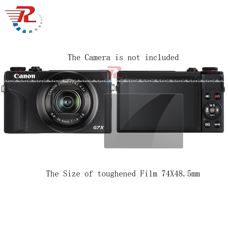 Canon G7XIII G7X Mark III Camera Tempered Glass Screen Protector For ...