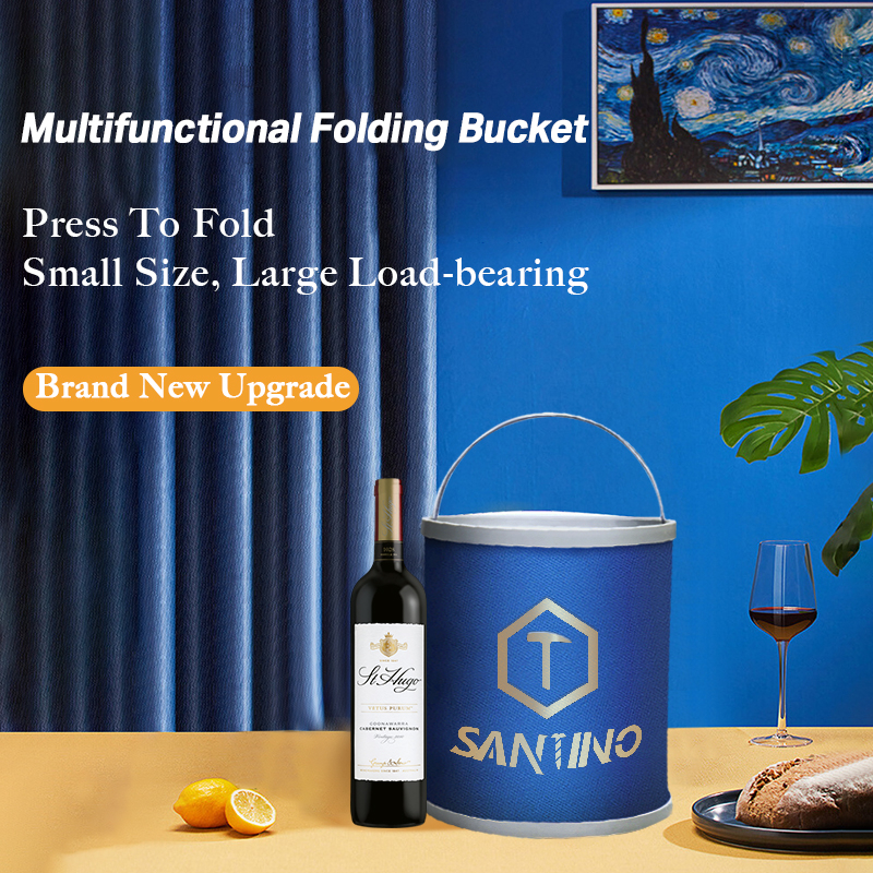 9L 13L 20L Canvas Thicken Waterproof Foldable Water Bucket Car Wash ...