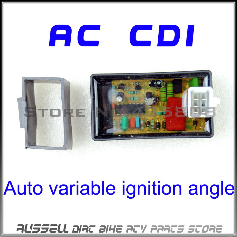 5 Wires AC CDI Box Auto variable Ignition Angle For HONDA DIO 50 CT100 ...