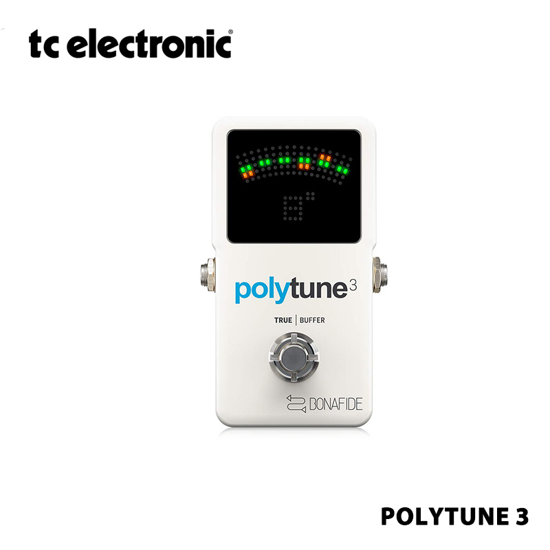 TC Electronic POLYTUNE 3 Ultra-Compact Polyphonic Tuner with Multiple ...