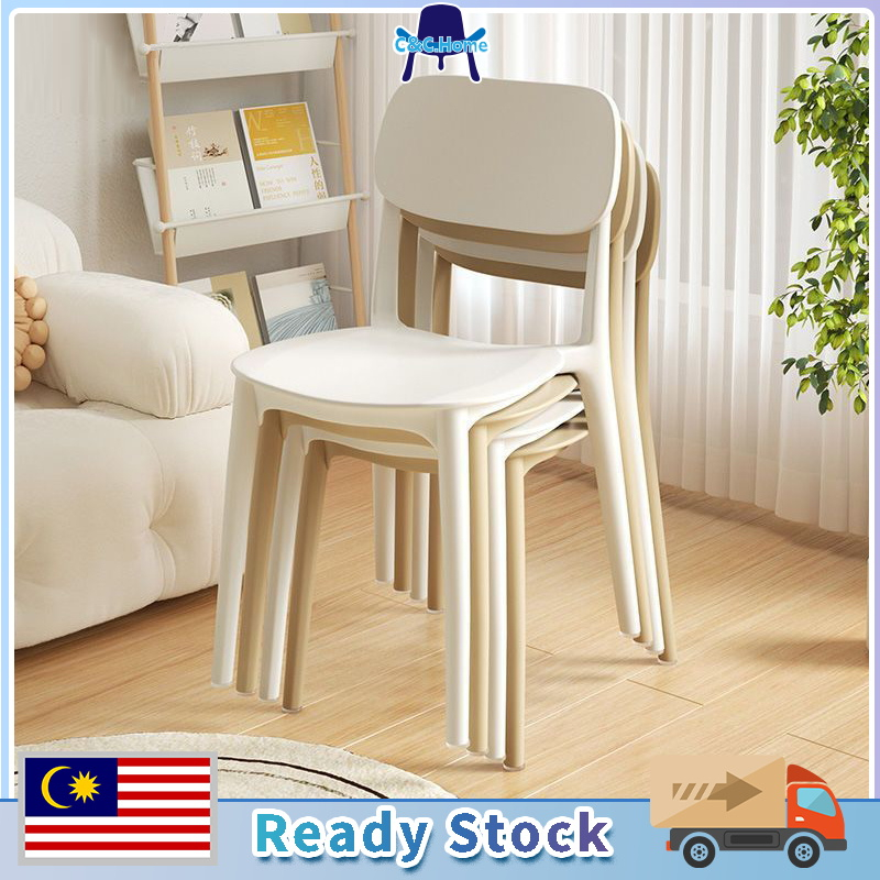 Nordic Candy Chair Plastic Chair Cafe Chair Dining Chair Study Chair ...