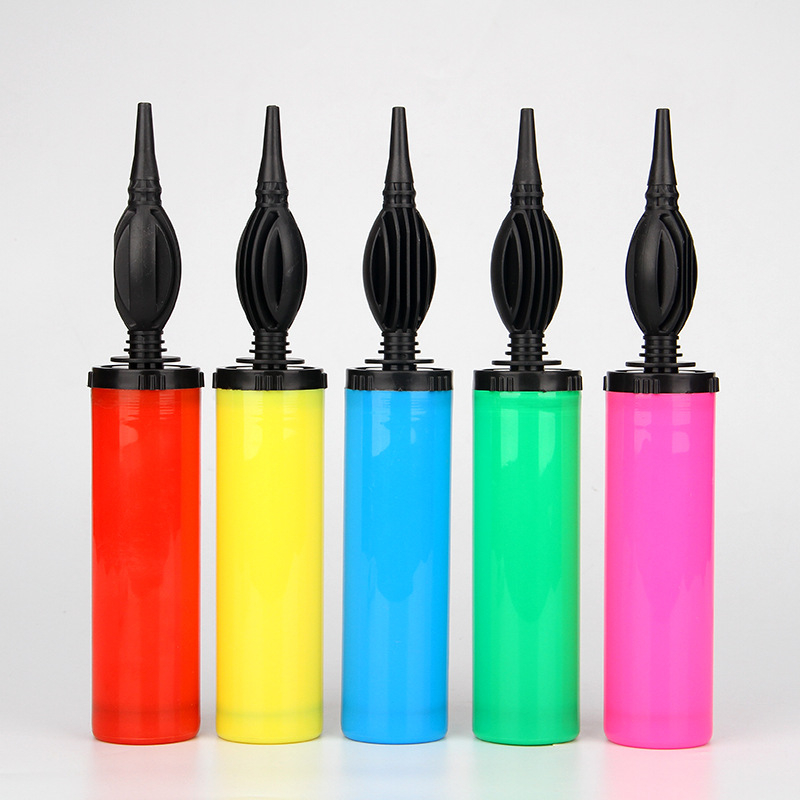 Wedding Party Birthday Balloon Ball Inflator Tools Air Portable Plastic ...