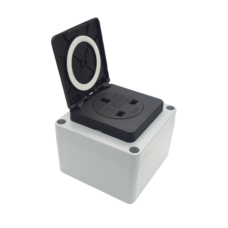 UK British Singapore Waterproof Industrial Socket 13A 250V IP44 AC ...