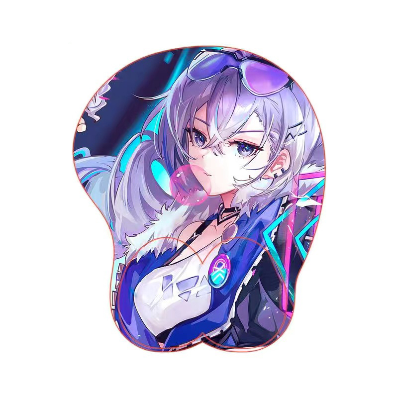 Honkai:Star Rail mousepad 3D Asta Tingyun Bronya Silicone Fantasy Big ...