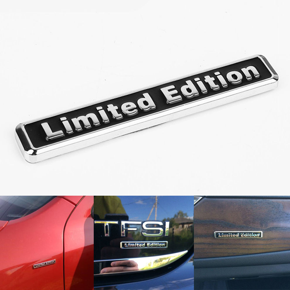 1Pc Creative 3D Metal Limited Edition Car Sticker Badge Decal Car Diy ...