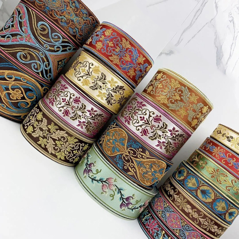 Miao Style Fabric Strip Vintage Skirt Ribbon Clothing Collar Cuffs ...