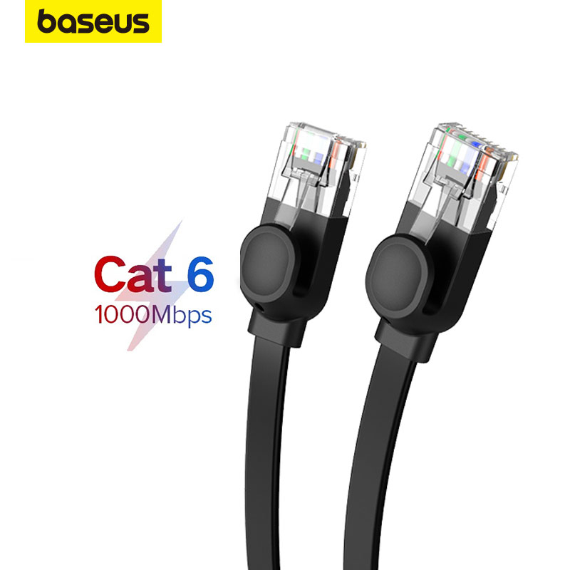 Baseus High Speed CAT6 Gigabit Ethernet Cable RJ45 Network Wire Lan Cable | Shopee Malaysia