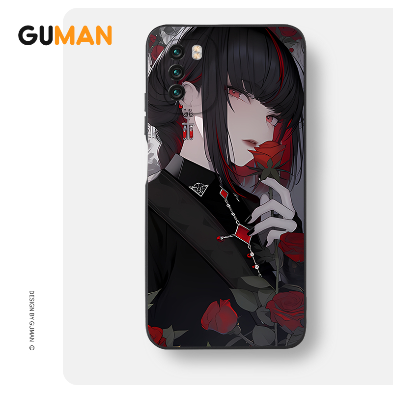 GUMAN Soft Silicone Funny Cartoon Anime Shockproof Casing POCO X3 Pro ...