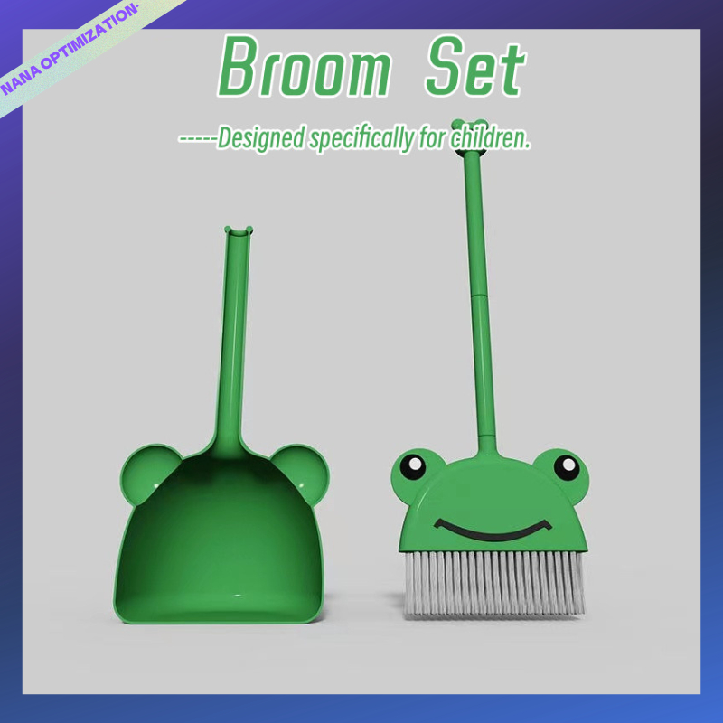 Children's broom set, baby specific small broom, mini broom toy, yellow ...