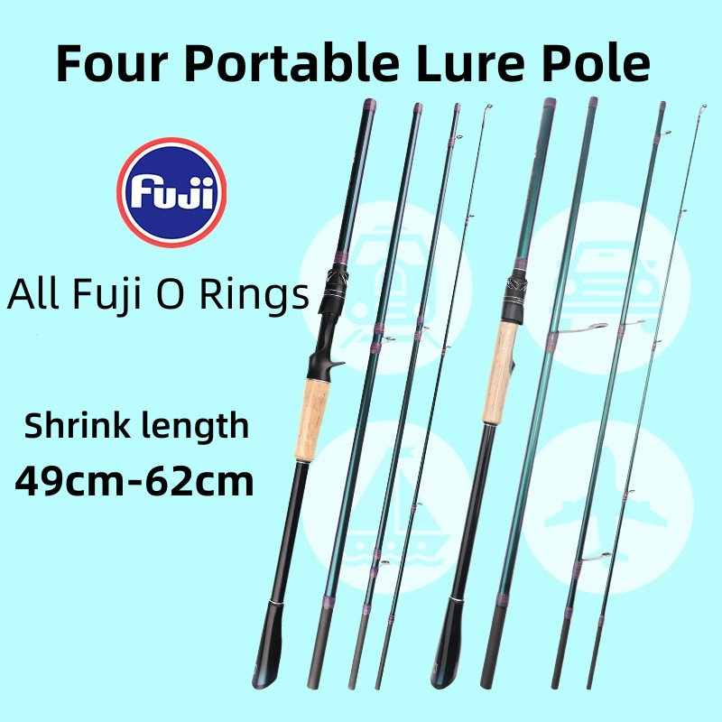 Mavllos FUJI Fishing Rod 4-section multi-section pole, horse mouth ...