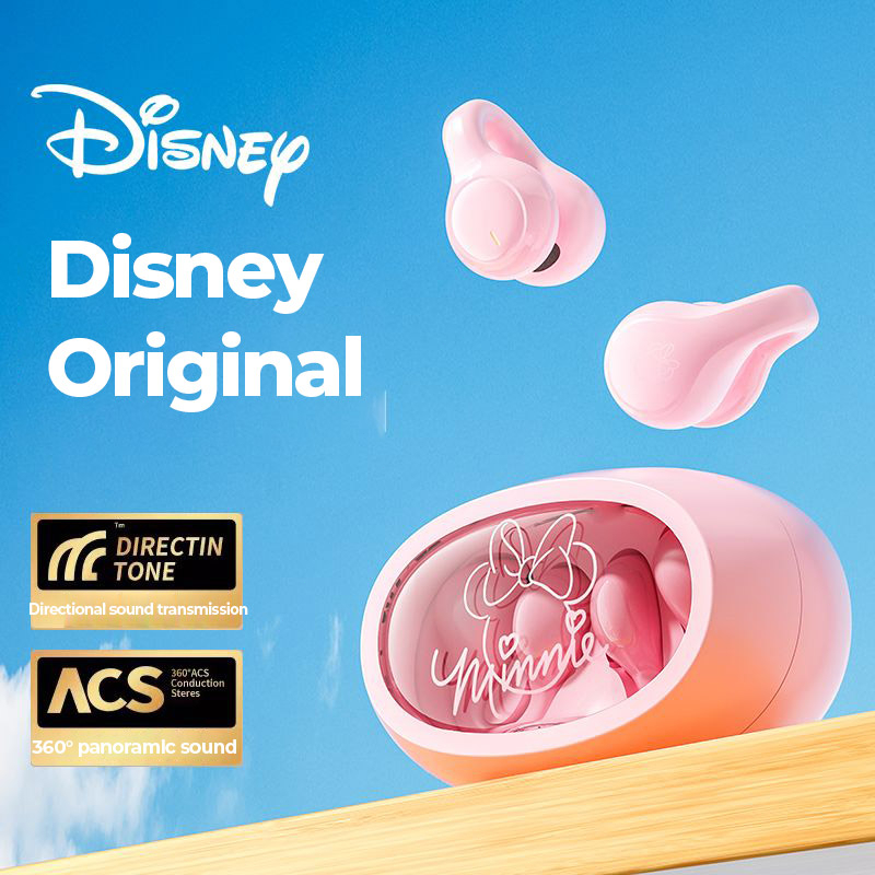 Disney C25 Wireless Earphone Bone Conduction Headphone Bluetooth with ...