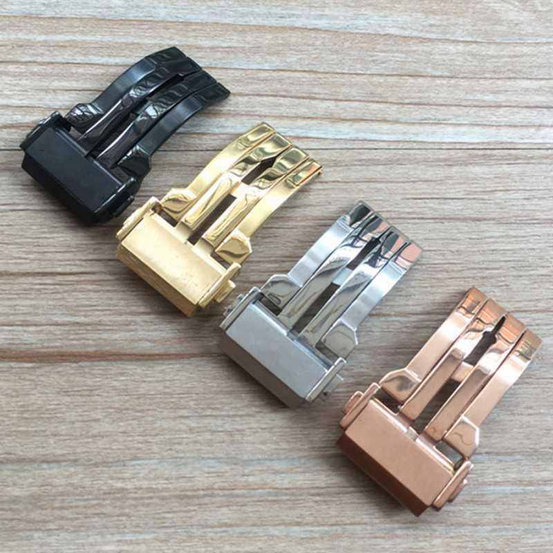 For Hublot Stainless Steel Buckle Watch Accessories Folding Clasp 22 ...