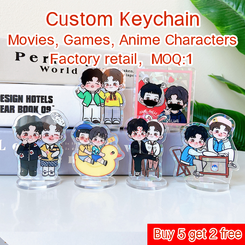 Professional Custom Holographic Hologram Clear Acrylic standee and ...