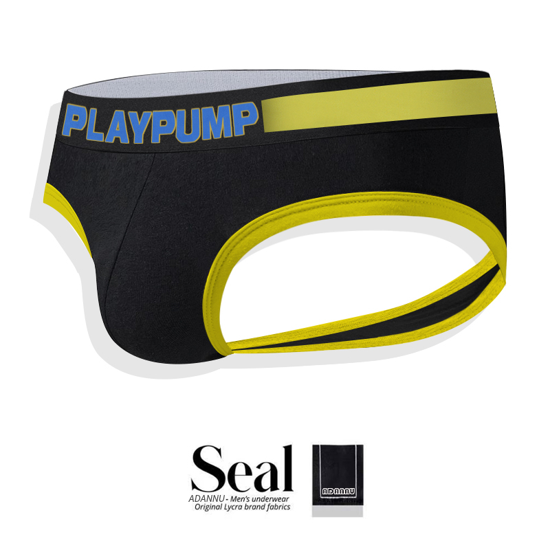 PLAY PUMP Men's Low Waist Thong Pit Cloth Comfortable and Breathable ...
