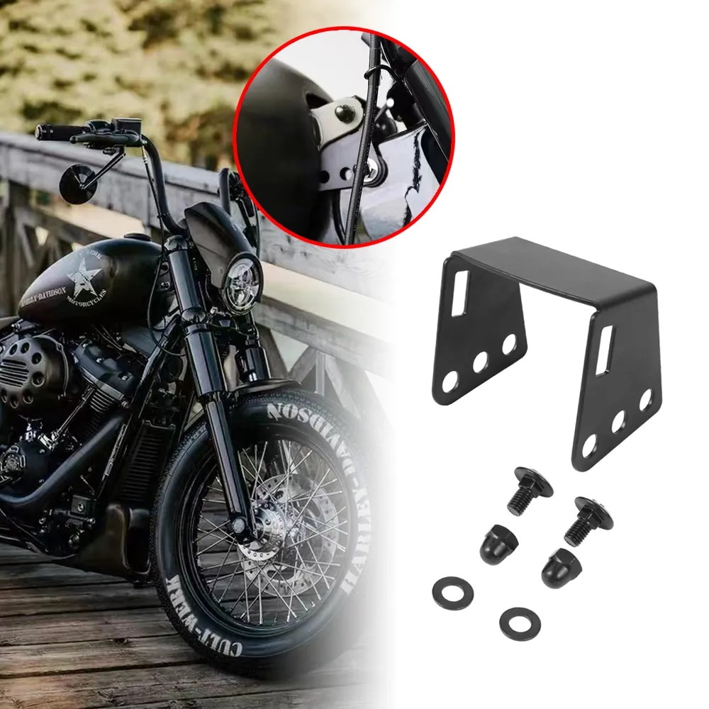 Motorcycle 35mm-55mm Gas Tank Lifts Riser Bracket Modified For Harley ...