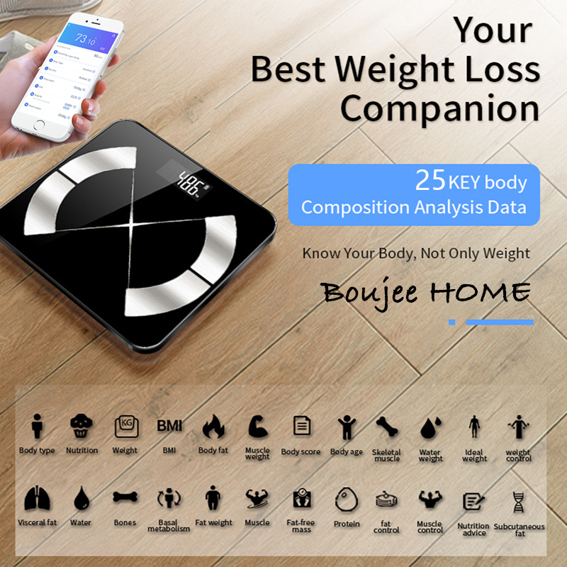 🇸🇬Ready Stock🇸🇬 Smart weighing scale body fat weigh weight scale Body ...