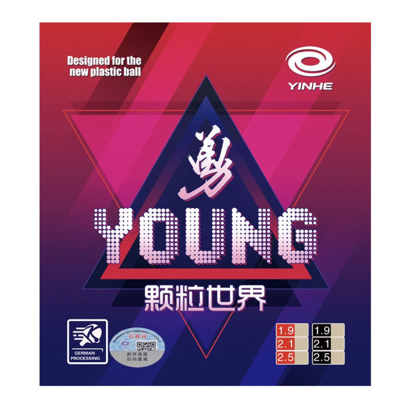 Yinhe Young Long pimple OX Table Tennis Rubber Friction/Frictionless ...