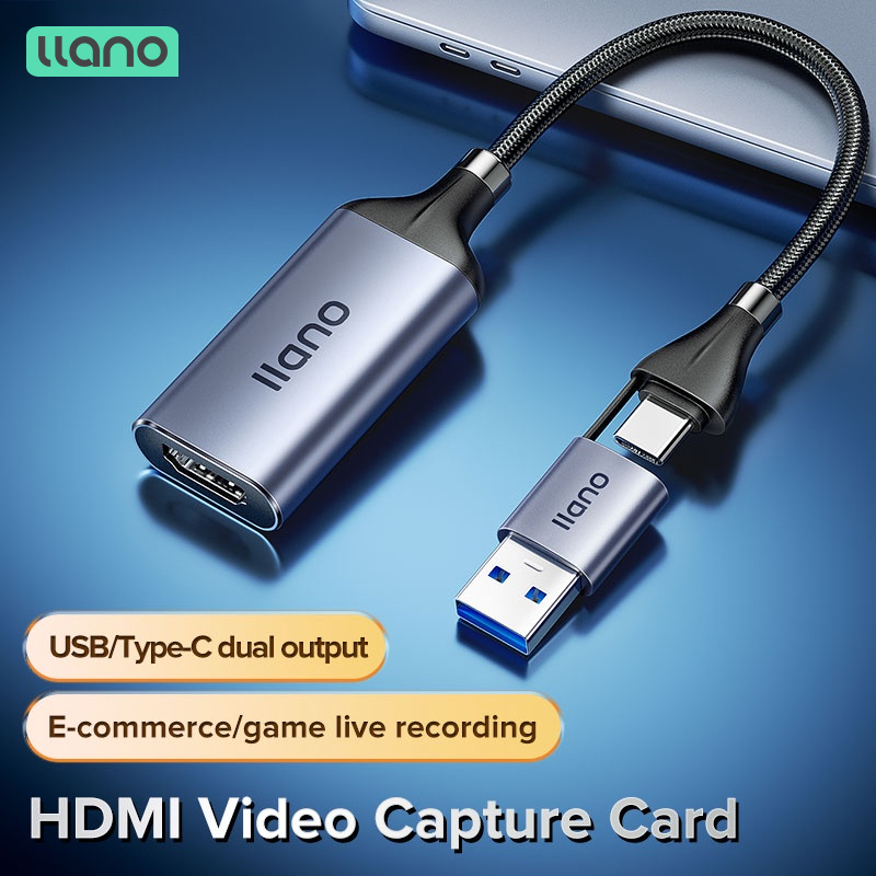 llano Video Capture Card HDMI to USB 1080P Game Capture Card Recorder ...