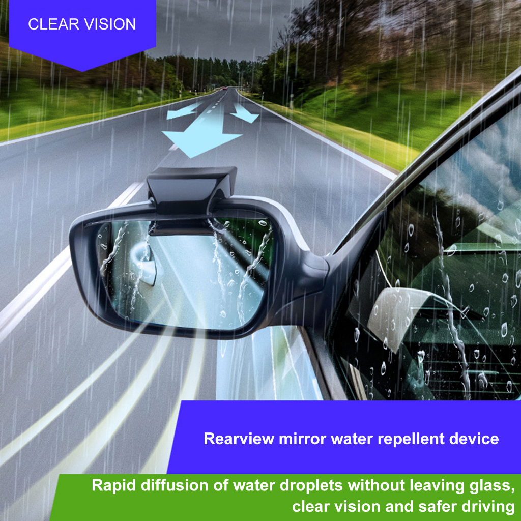 2pcs Car Rearview Mirror Rain Eyebrow Waterproof Car Mirror Protector ...