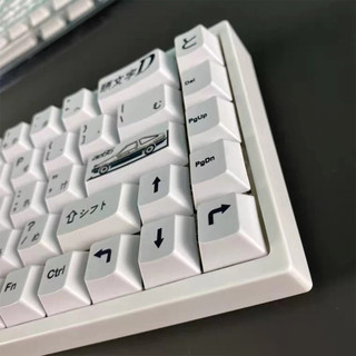 Initial D AE86 Theme Keycaps PBT, Cherry Profile, JDM Custom Car ...