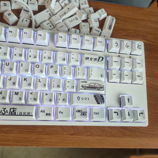 Initial D AE86 Theme Keycaps PBT, Cherry Profile, JDM Custom Car ...