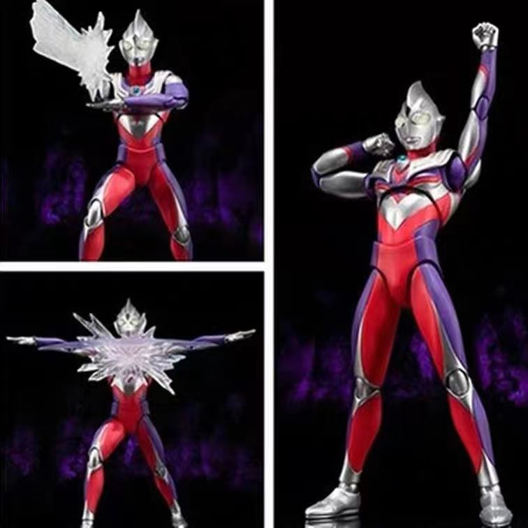 SHF Ultra Act Action Figure Ultraman Tiga Multitype Collection Toy 16CM ...