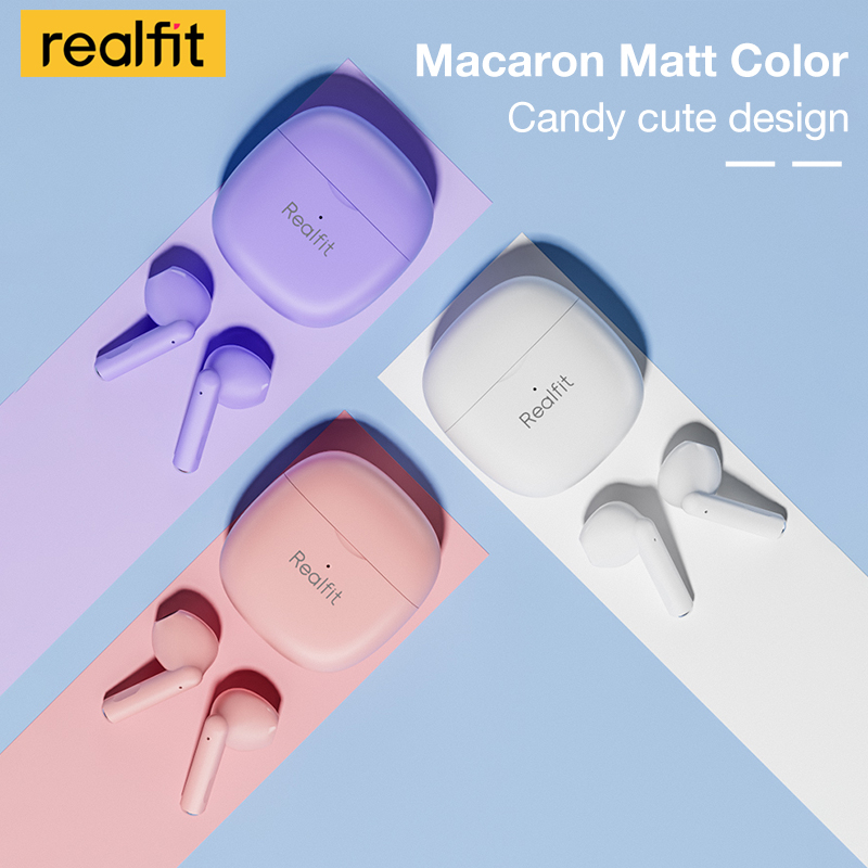 Realfit F1 Bluetooth Earphone Superb Bass Wireless Earbuds with ...