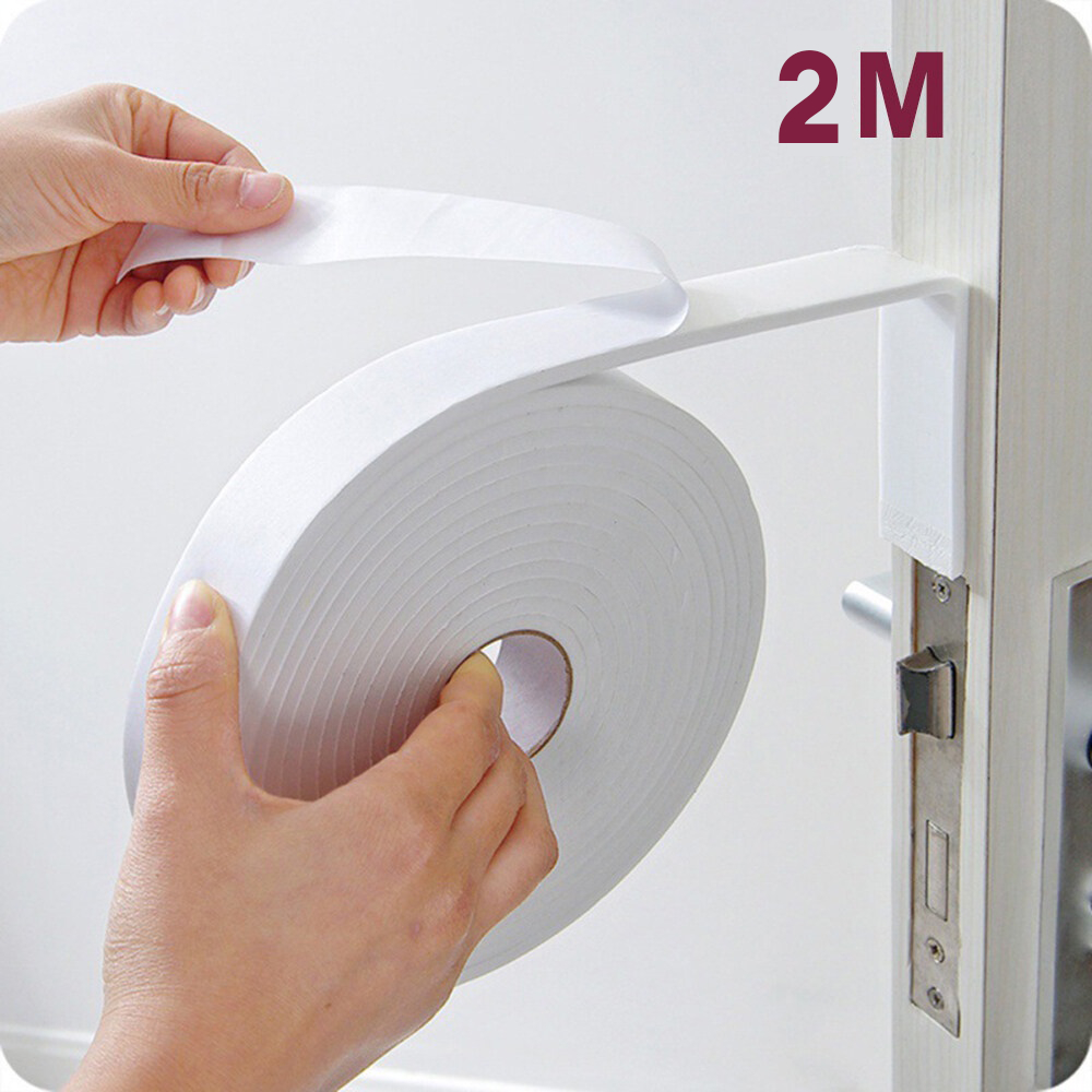 2M Self-adhesive Soundproofing Sealing Strip Sound Proof Door Seal ...