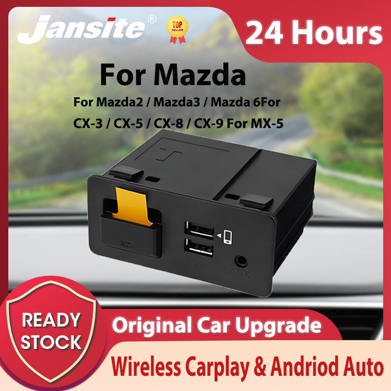 Jansite Android Car Interface Modification Kit USB TK78 66 9U0C C922 V6 ...