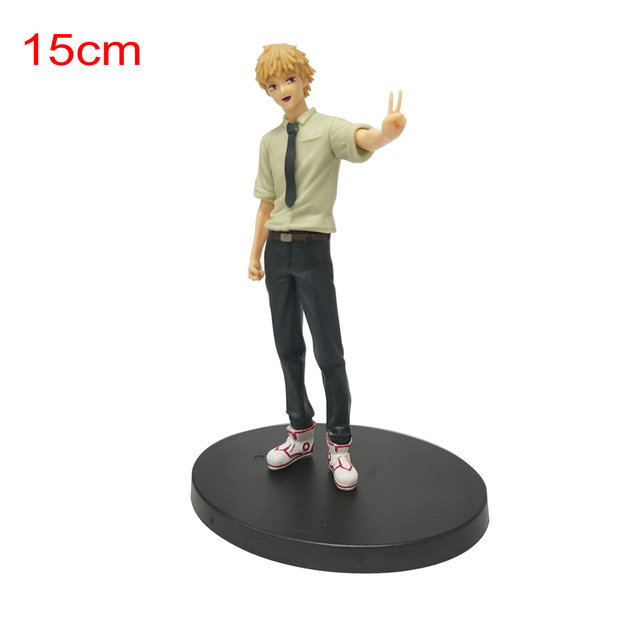New Chainsaw Man Denji Stand Posture Figure Anime Blood Devil Power ...