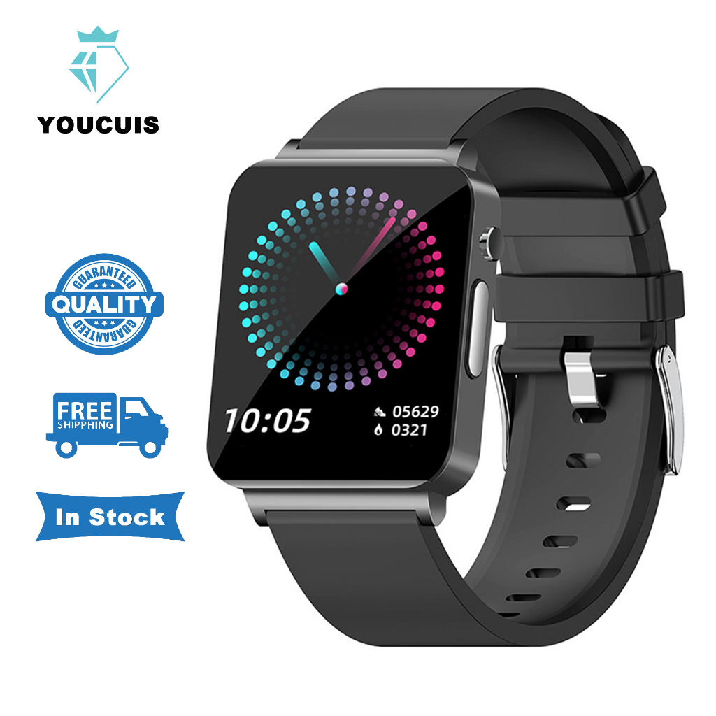 YOUCUIS New KS03 Smart Watch Heart Rate Body Temperature PPG ECG ...