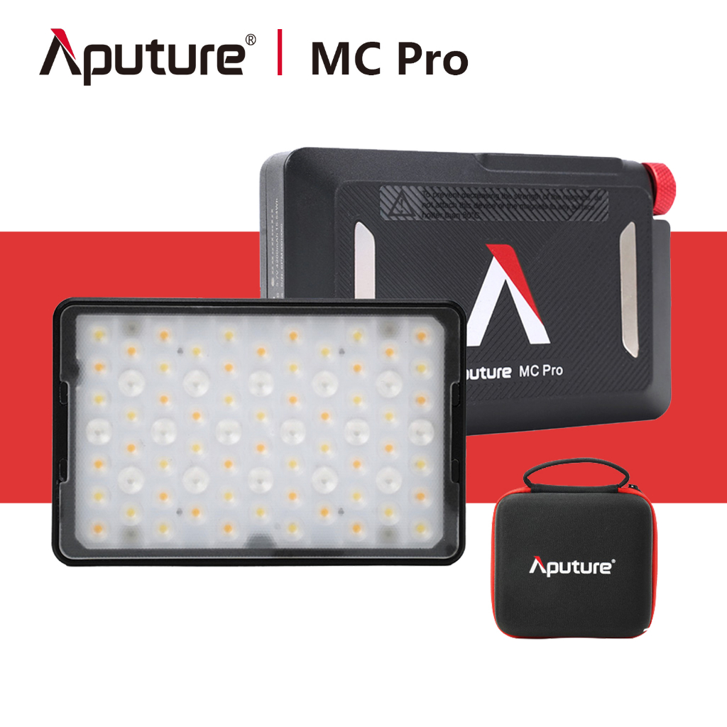 Aputure MC Pro 5w RGBww Mini Pocket Light 2000K-10000K Built-in 9 ...