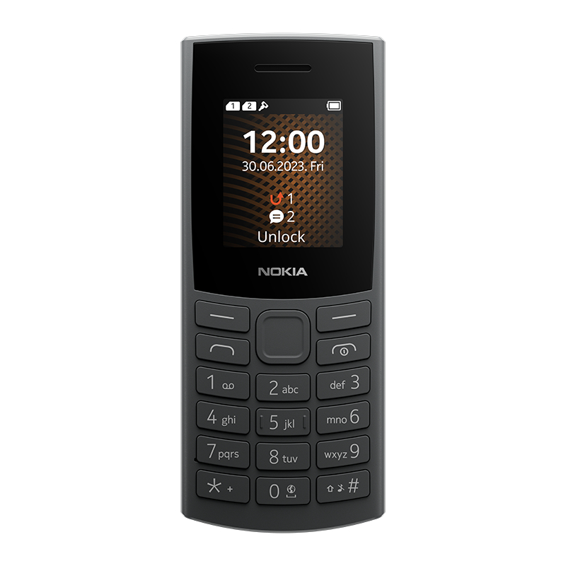 Nokia 105 4G Basic Phone 1.8 Inches 1450 mAh Dual Sim Extra Long Standby Feature Phone Original ...