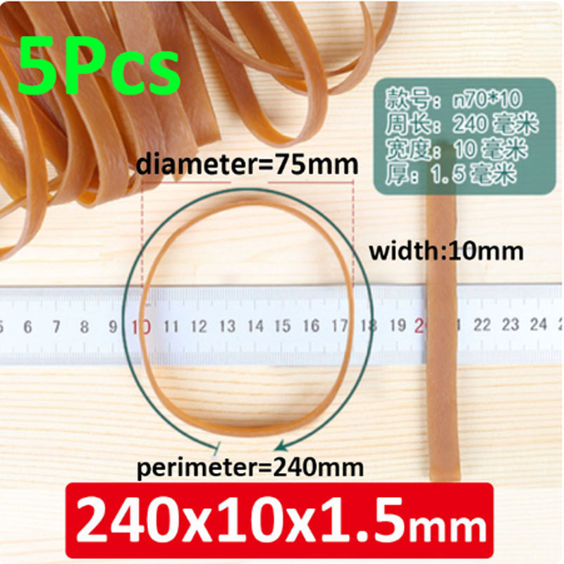 Elastic Rubber Bands Office Stretchable Sturdy Rubber Elastics Band ...