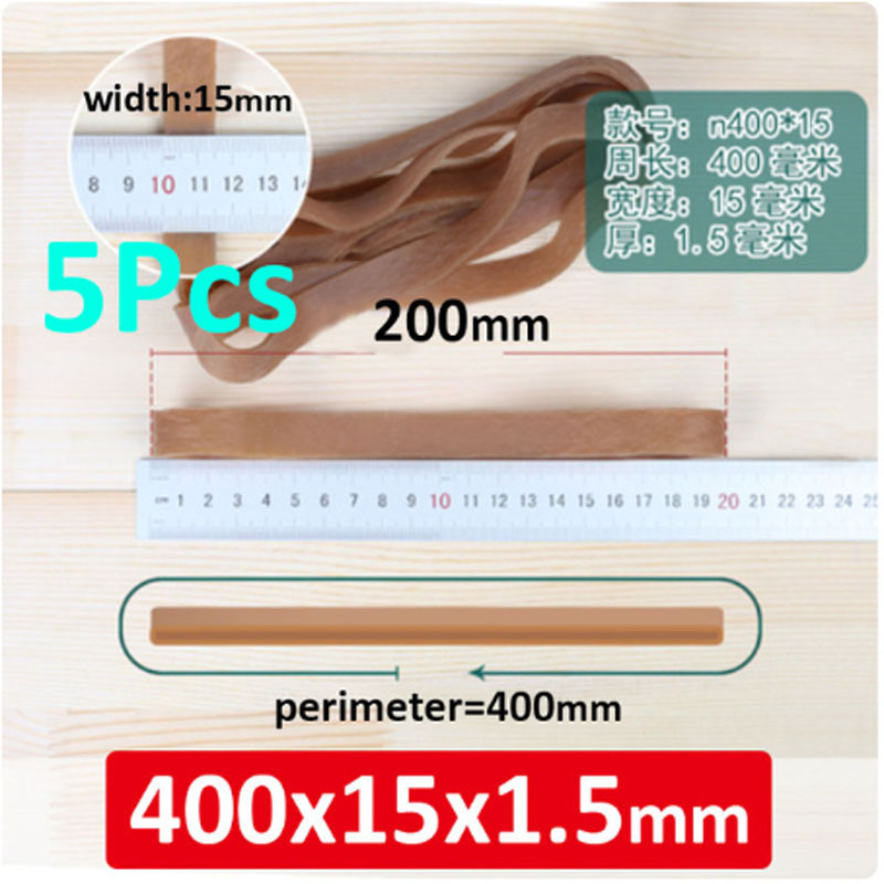 Elastic Rubber Bands Office Stretchable Sturdy Rubber Elastics Band ...