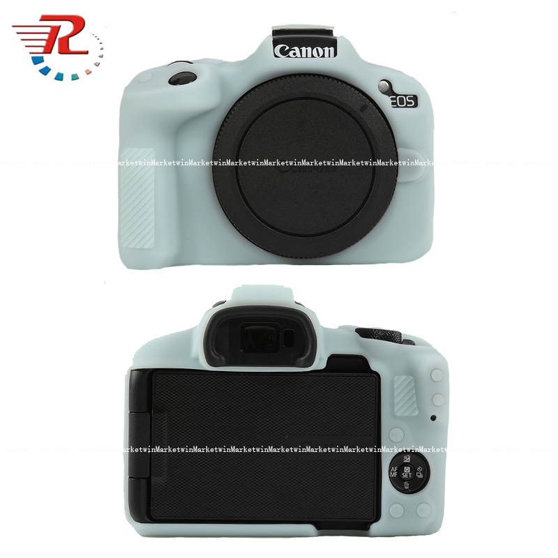 Canon EOS R50 Soft Silicone Rubber Camera Body Cover Case For Canon EOS ...
