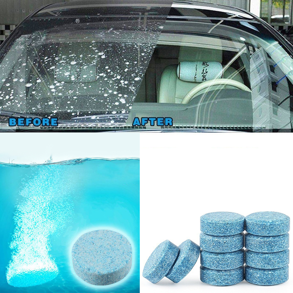 Worben Glass Water Car Wiper Water Concentrated Effervescent Tablet Car ...