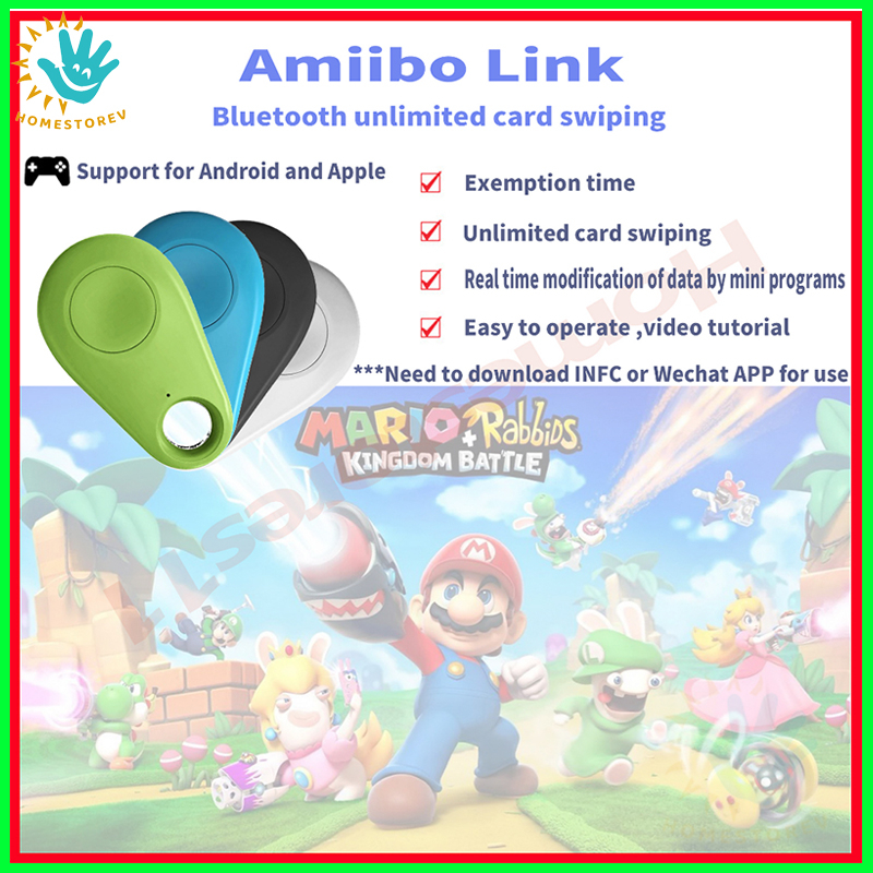 AmiiboLink Bluetooth Keychain Simulation Switch Game Animal Crossing ...