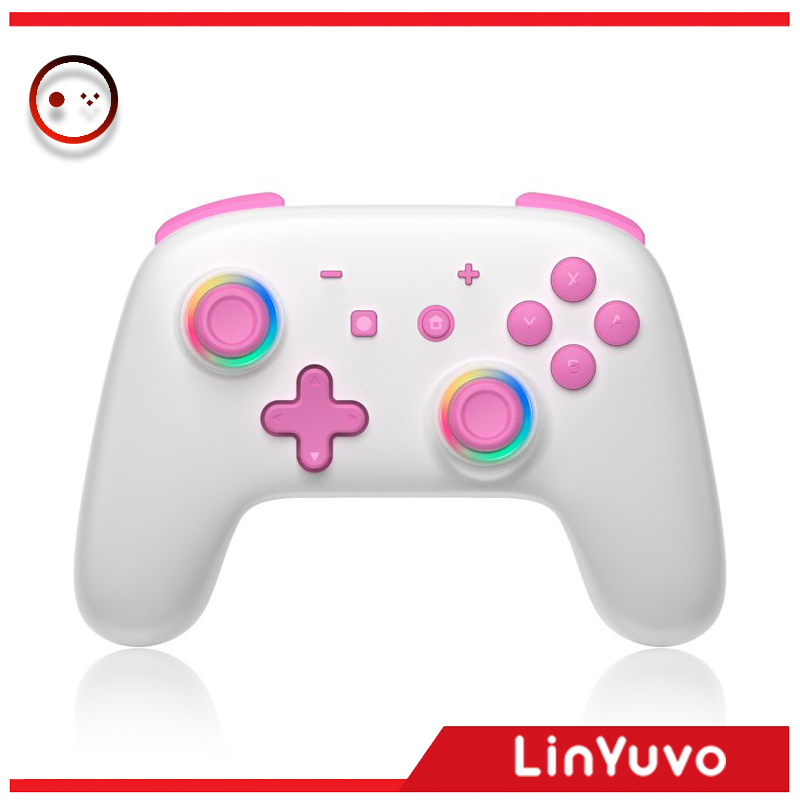 LinYuvo Wireless Nintendo Switch Controller for NS Pro-Game Controller with Turbo Dual Vibration ...