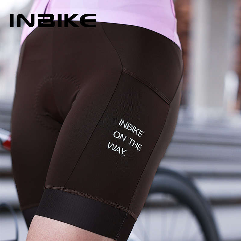 INBIKE Women's Bicycle Shorts Padded 3D Cycling Short Pants for Riding Road Biking Shorts Tights ...