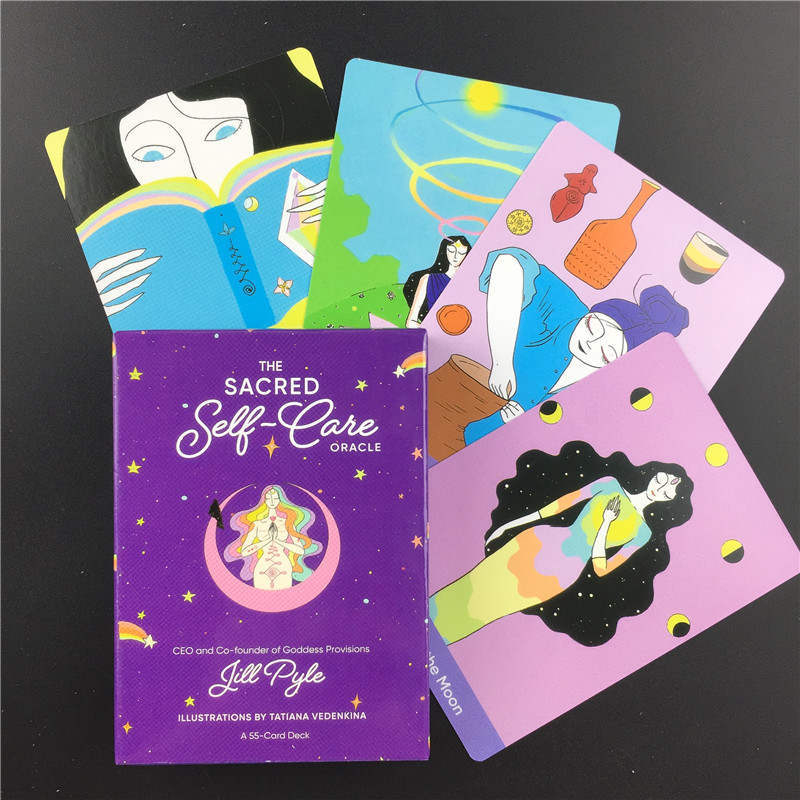 The Sacred Self-Care Oracle Popular Styles 55 Cards Decks With PDF ...