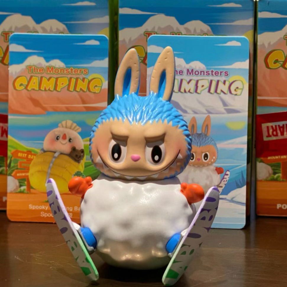【Genuine】POPMART LABUBU The Monsters Camping Blind Box Set 12 designs ...