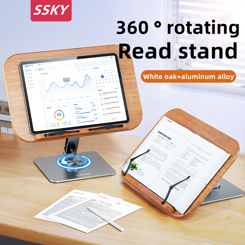【Ready stock】SSKY,YD-10,Read stand, Book stand,Can 360° rotating,Made ...
